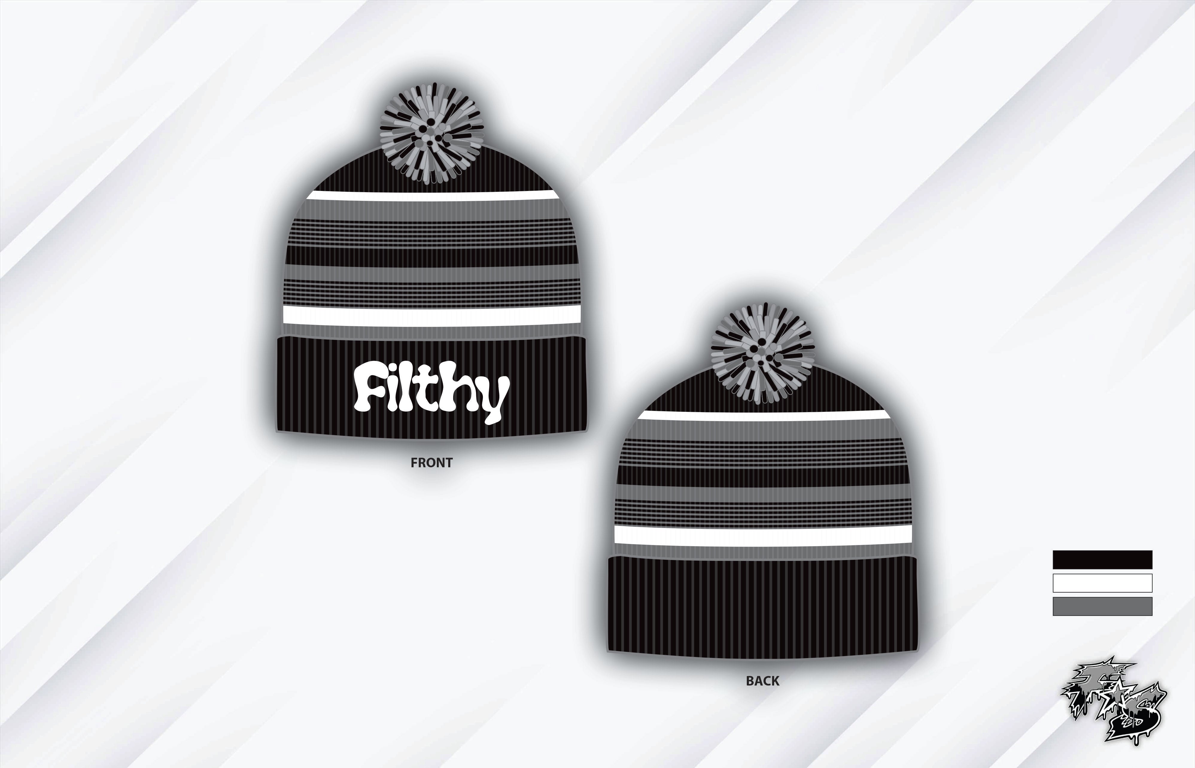 FILTHY POM BEANIE – Filthy Sports Wear